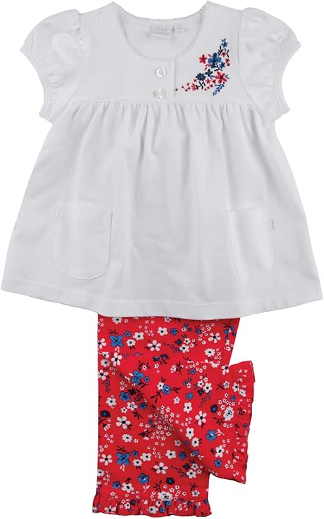 Summer Floral Girls Pyjamas Set: Soft Luxury Cotton, Excellent Premium ...