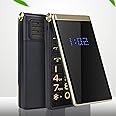 Amazon.com: Hilitand Unlocked Flip Mobile Phone for Senior, Basic Feature Big Cell Phone 2G ...