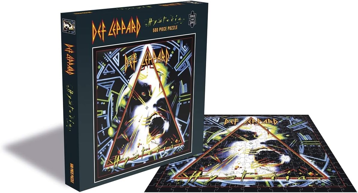 Zee Productions – Def Leppard – Hysteria – 500 Piece Jigsaw Puzzle ...