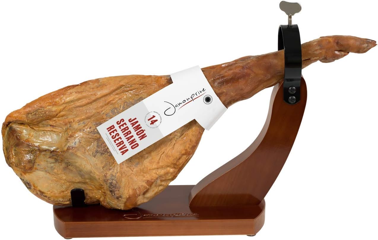 Ham Stand with Non-Slip Pads – Spanish Jamonero Ham Holder Set ...