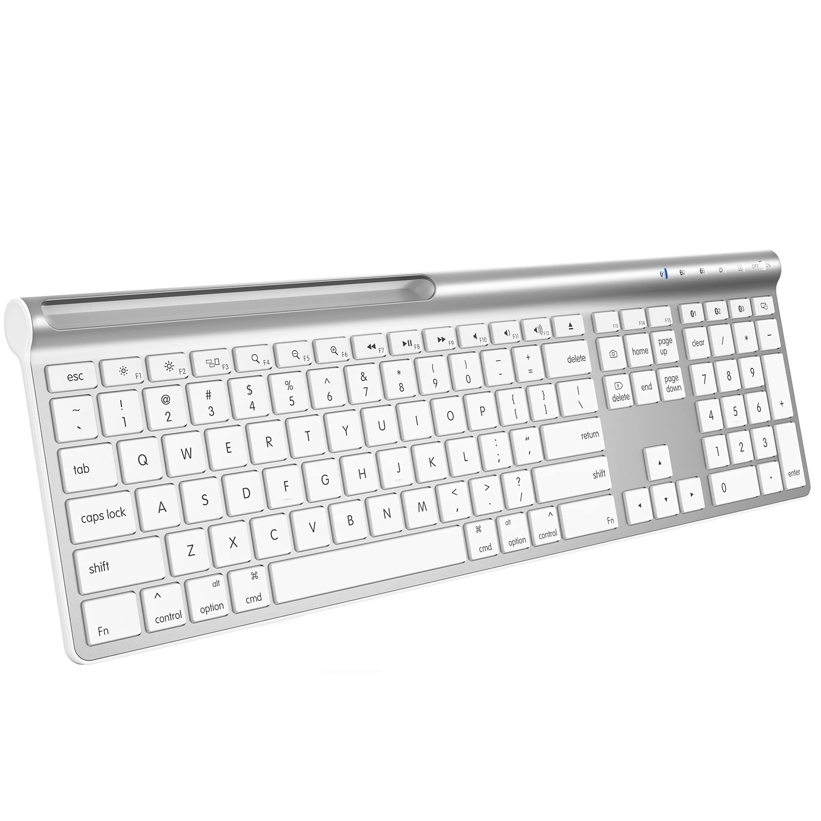 Chesona Wireless Bluetooth Keyboard Bluetooth Wired Dual Mode Keyboard For Macbook Air Pro Imac