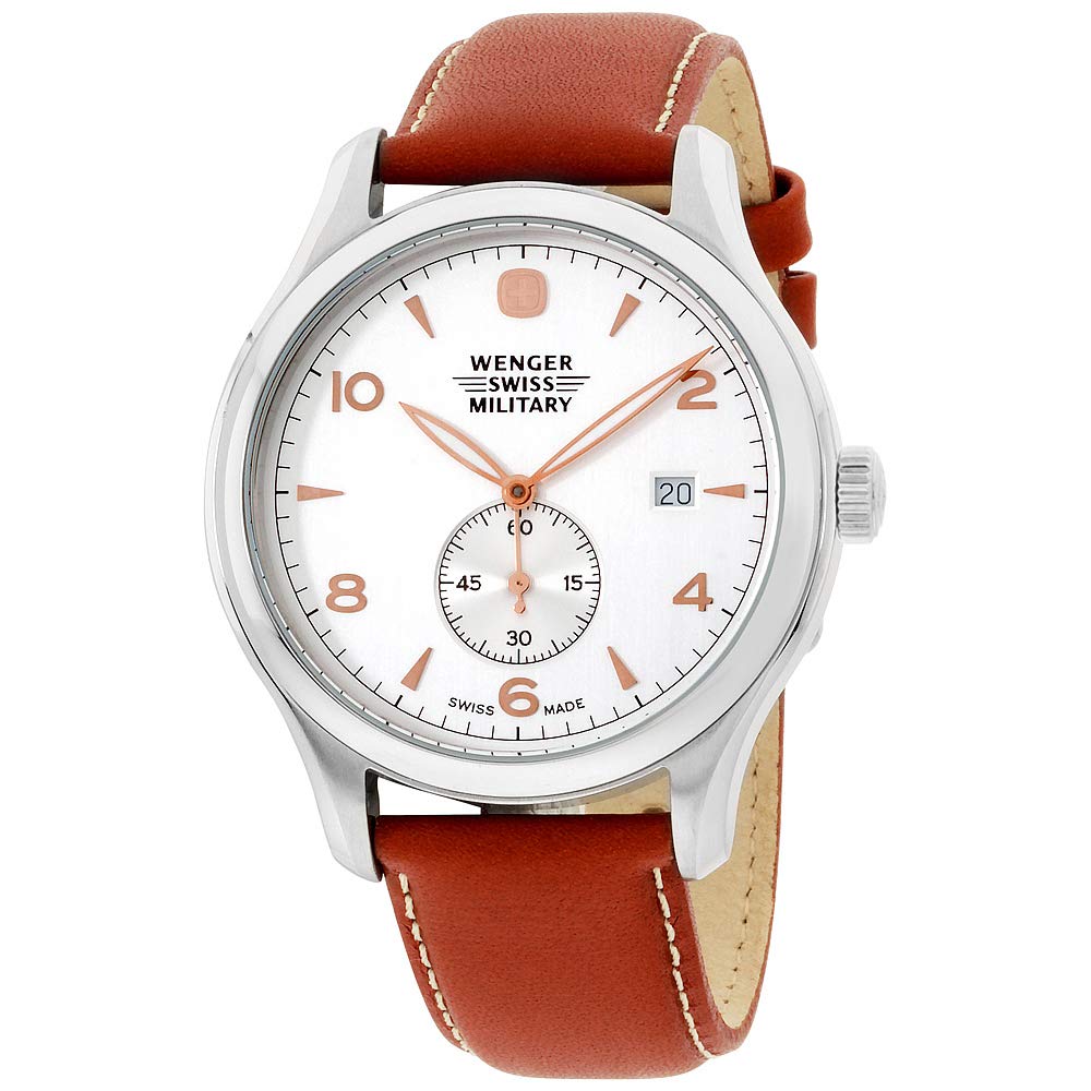 Wenger Swiss Army Military Silver Dial Watch 79301C on Galleon Philippines