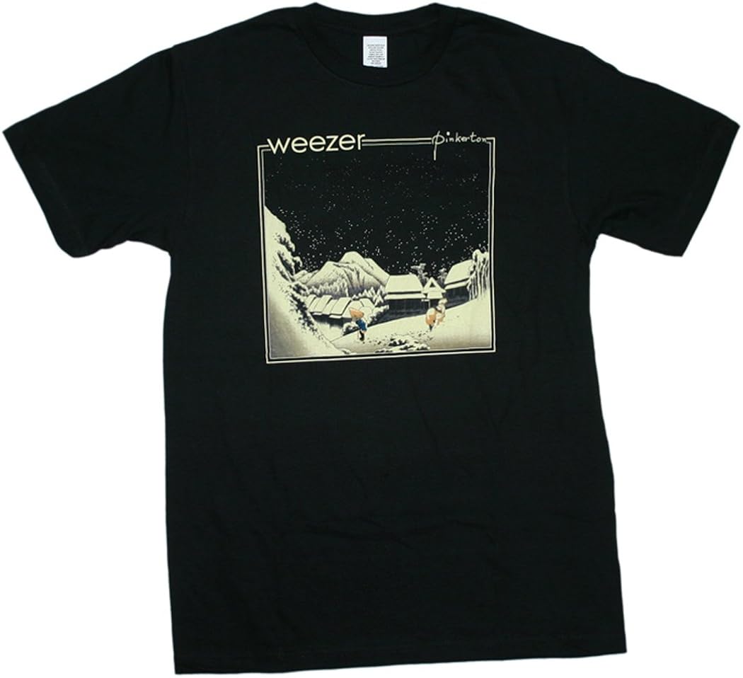 ill Rock Merch Weezer - Pinkerton Album T-Shirt: Amazon.co.uk: Clothing