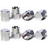 Amazon.com: Circuit Performance VC5 Series Red Aluminum Valve Stem Caps ...