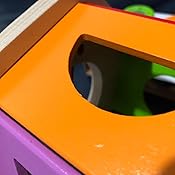 Hape HAP-E0407 Shake 'n' Match Shape Sorter - Multicolor: Amazon.co.uk: Toys & Games