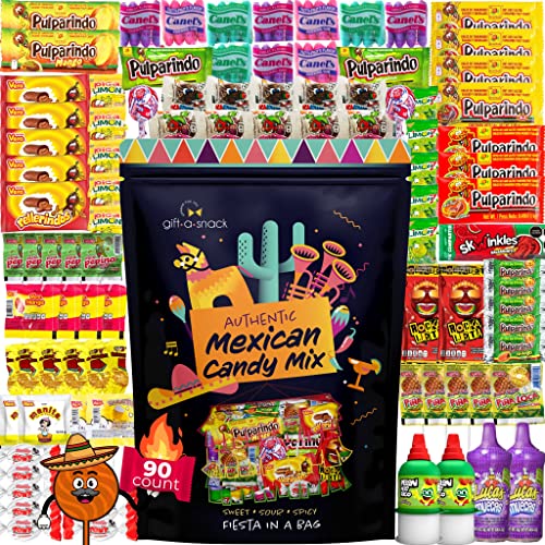 Mexican Candy Variety Pack Mix, Dulces Mexicanos Surtidos, Bulk ...