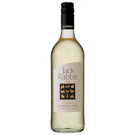 Jack Rabbit Chardonnay Californian White Wine 75cl Bottle: Amazon.co.uk ...