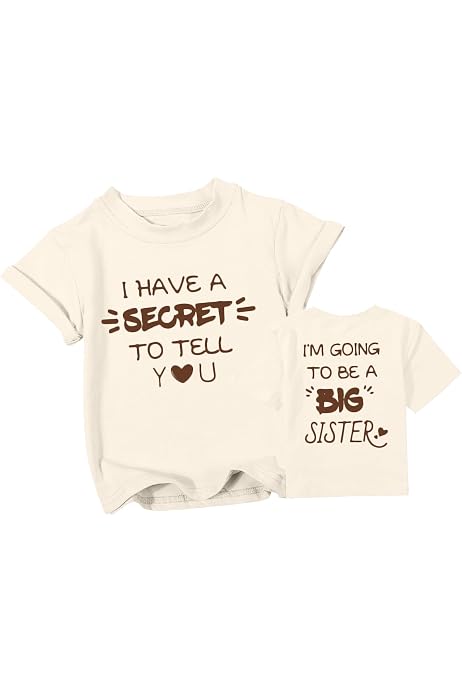 Anuncio De Hermana Mayor Camiseta Niños Anuncio De Embarazo De La