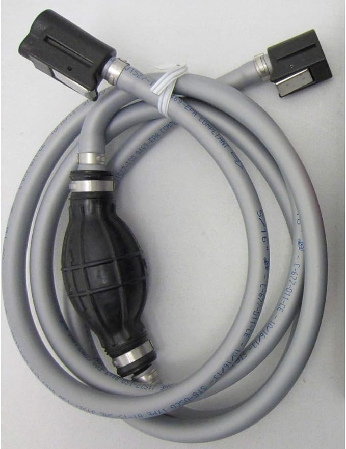 Mercury OEM 8ft Fuel Line Primer Bulb and Quick Connectors 32-8M0061895 ...