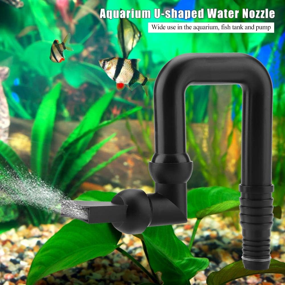 Plastic Duckbill Nozzle Aquarium U-shaped Water Outlet Nozzle Flexible ...