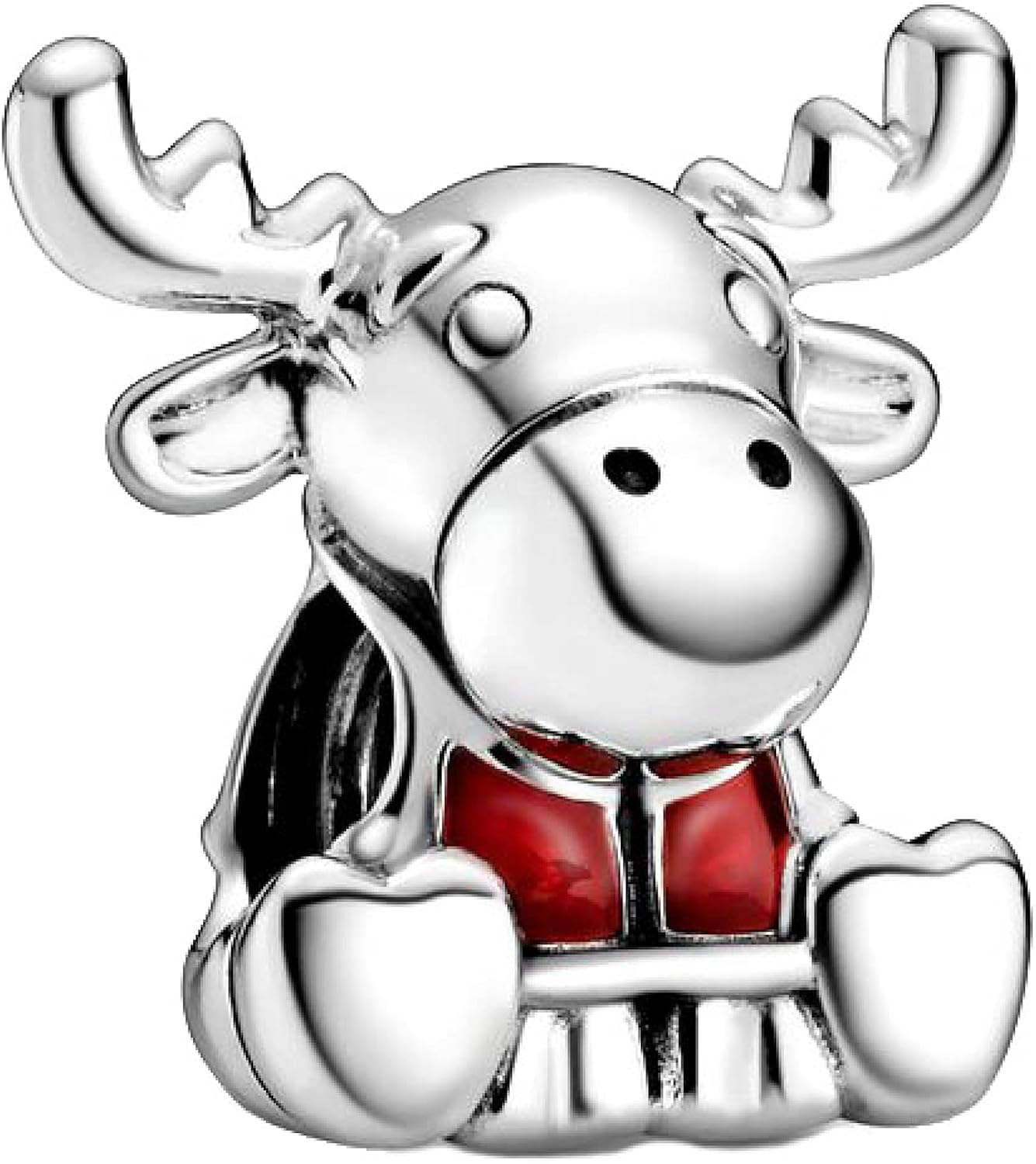 ZHANGCHEN Travel Exclusives Silver Color Canada Moose Maple Leaf Charms ...