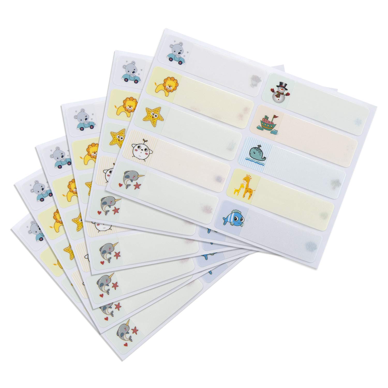 Buy 200pcs Baby Bottle Labels for Daycare, Self-Laminating Labels ...