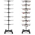 Amazon.com: Polmart 7-Tier Floor Spinner Display Rack, Black ...