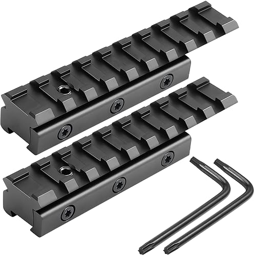 Bontok Dovetail to Picatinny Rail Adapter, 11mm Dovetail to 21mm ...