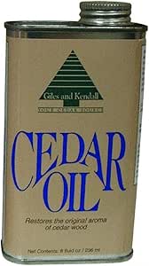 Amazon.com: Cedar Oil - Giles and Kendall - Restores the Original Aroma ...