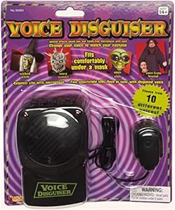 Amazon.com: Forum Novelties Voice Disguiser with Microphone: Toys & Games
