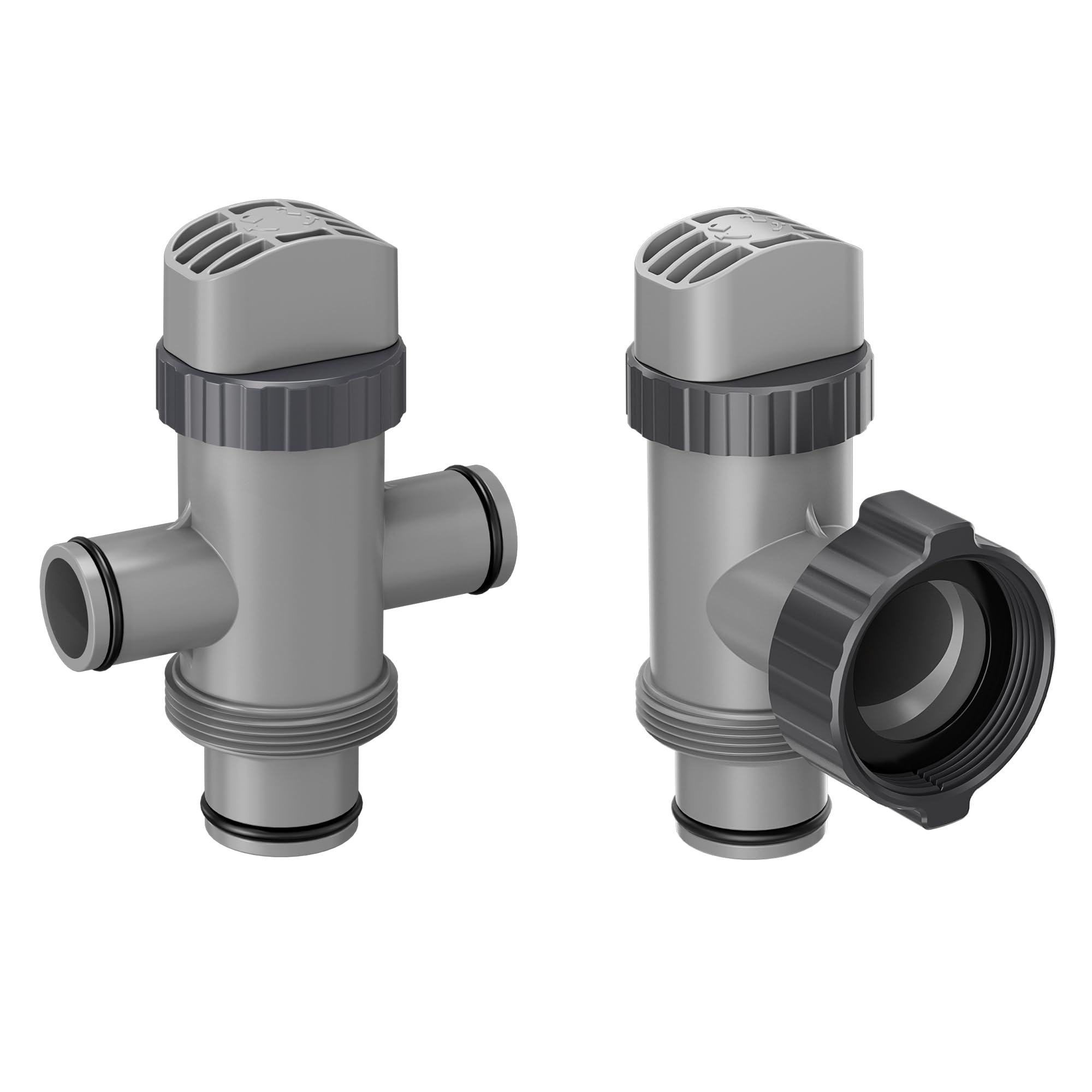 SHAPON Dual Split Hose Plunger Valve & Plunger Valve Compatible with ...