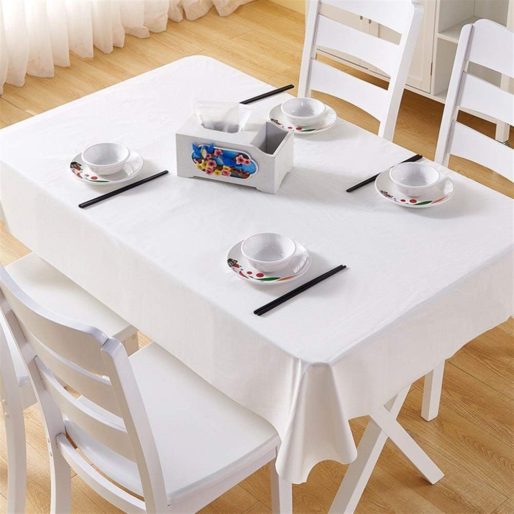 LVYI Mantel de plástico Impermeable y a Prueba de Aceite desechable ...