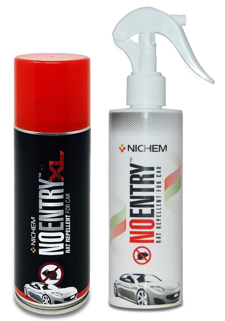 Buy Nichem No Entry & No Entry XL, Rat Repellent Combo Pack, Certified ...