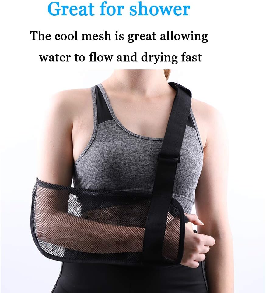 Mesh Arm Shoulder Sling Great Shower Bath Sling Used After Rotator Cuff ...