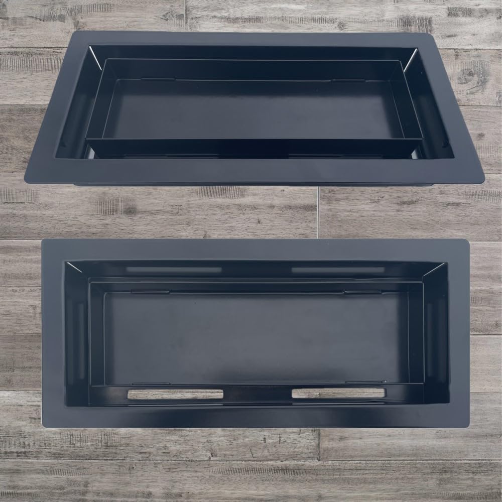 Floor registers 4x10 Flooring Vent Covers Flat Heavy Steel Floor ...