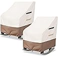 Amazon.com : Krismile Outdoor Rocking Chair Cover 2 Pack,Heavy Duty ...