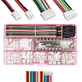 Amazon.com: XH 2.54mm Connectors Socket Pin Header and Ribbon Cables Wires Kit Compatible with ...