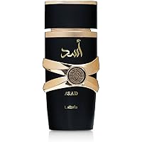 Lattafa Perfumes Asad for Unisex Eau de Parfum Spray, 3.4 Ounce ...