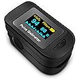 Amazon.com: Fingertip Pulse Oximeter, Blood Oxygen Saturation Monitor ...