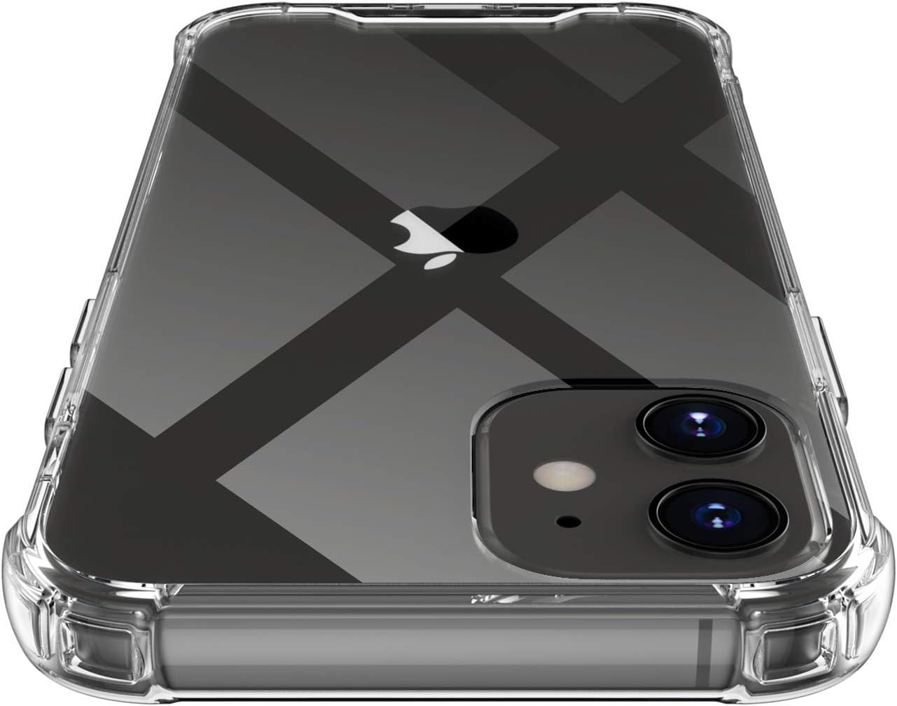 Shamo's Funda Compatible con iPhone 12/12 Pro, Transparente Carcasa ...