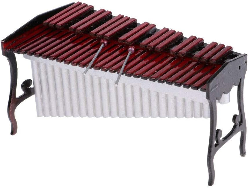 Amazon.com: Castello Miniature Red Xylophone Model with Storage Box for ...