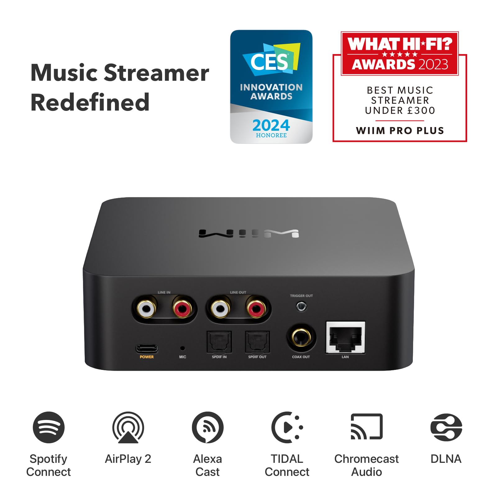 Mua WiiM Pro Plus AirPlay 2 Receiver, Chromecast Audio, Multiroom ...