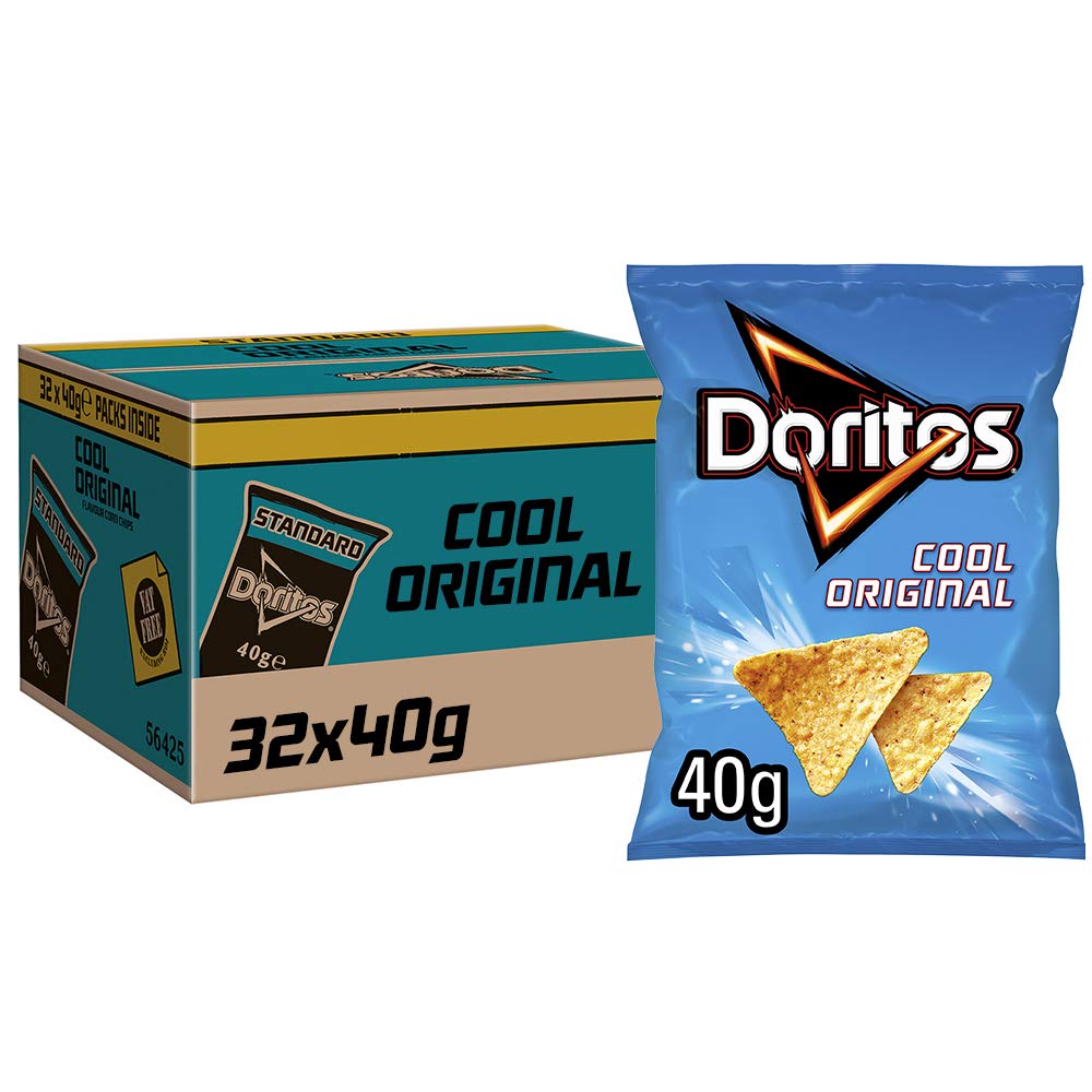 Buy Doritos Cool Original Vegetarian Tortilla Chips, Perfect for ...