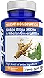Ginkgo Biloba and Siberian Ginseng, Standardised Ginkgo 6000mg and ...