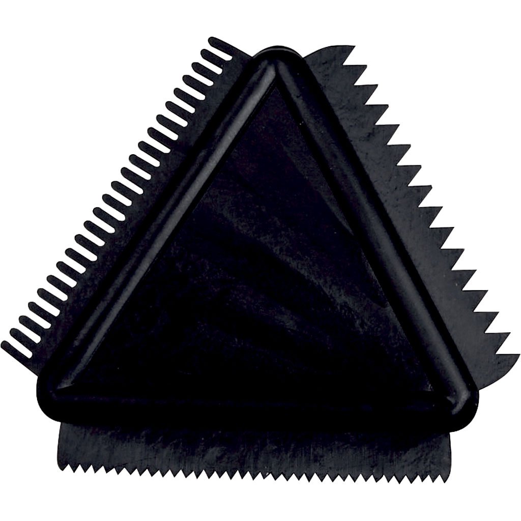 Rubber Texture Comb, Size 9 cm, 1pc: Amazon.co.uk: Welcome