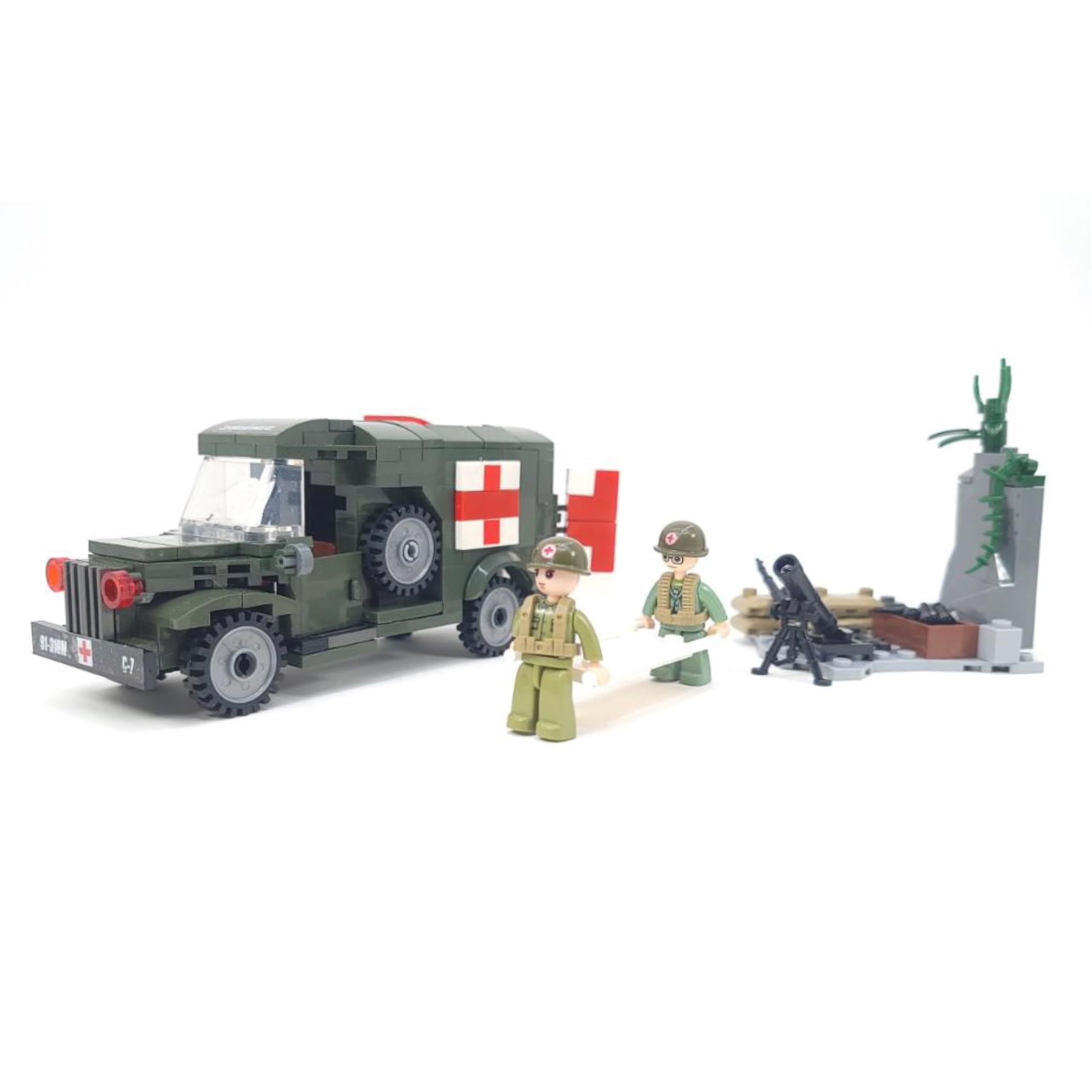 Mua General Jim's Military Building Blocks US Army Ambulance WW2 (World ...