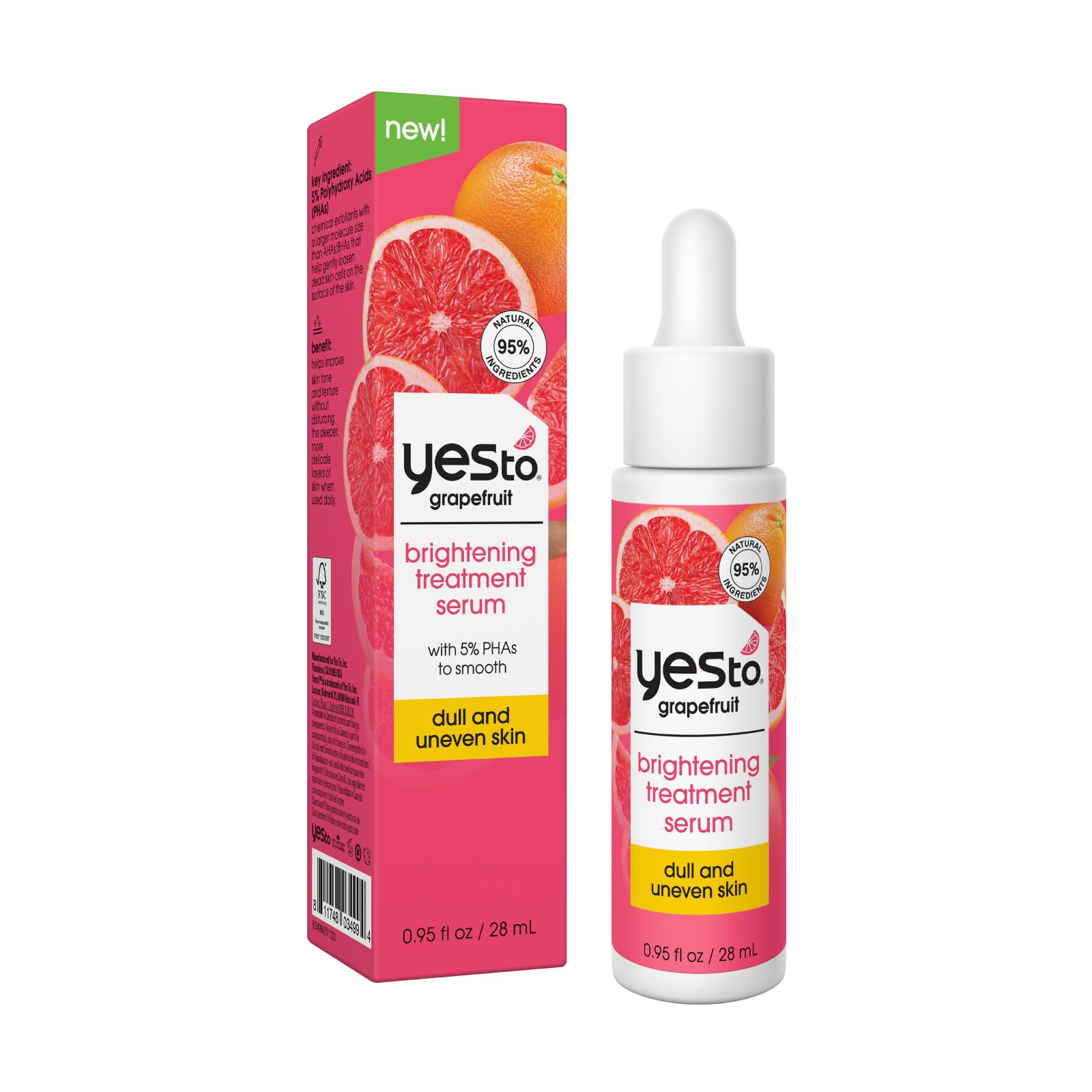 Mua Yes To Grapefruit Treatment Serum, Brightening Lightweight Formula ...