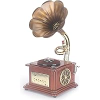 Amazon.com: Mini Vintage Retro Classic Gramophone Phonograph Shape ...