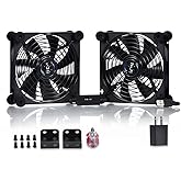 Amazon.com: SCCCF Dual 80mm USB Speed Control Fan, 5V Portable Cooling Fan for Flat-Screen TV ...