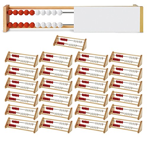Buy hand2mind 20-Bead Wooden Rekenrek Abacus Classroom Set, Colored ...