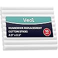 Amazon.com: Veol Humidifier Cotton Stick Filter Replacement, Portable ...