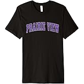 Amazon.com: Prairie View Texas TX Vintage Athletic Sports Design T ...