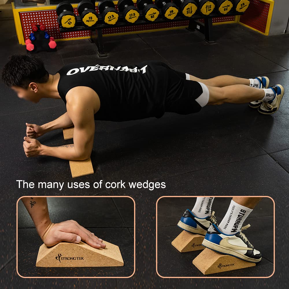 Mua Calf Raise Block, Squatting Heel Wedge Block (Pair), Non-Slip ...