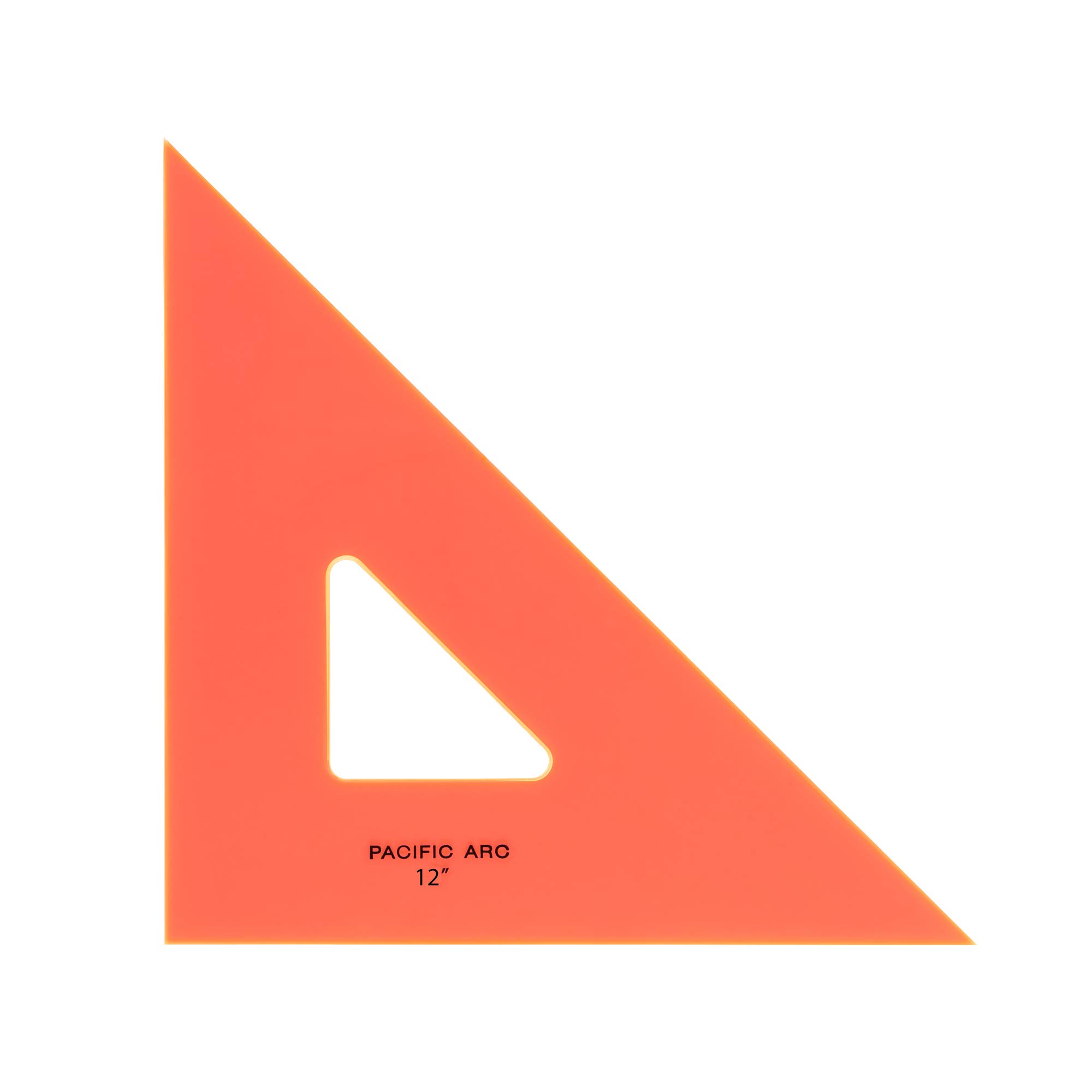 Mua Pacific Arc Drafting Triangle, 12-inch, 45/90 Degrees, Fluorescent ...