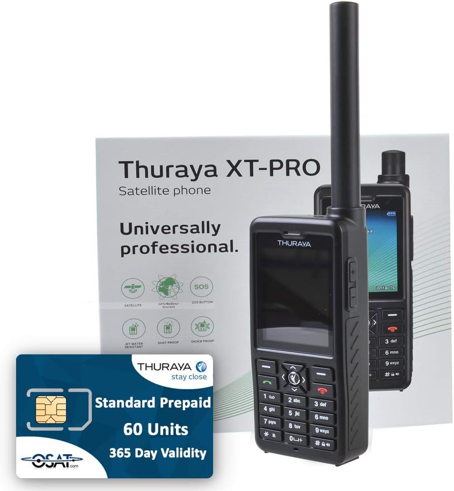 Mua OSAT Thuraya XT Pro Satellite Phone & Standard SIM with 60 Units ...