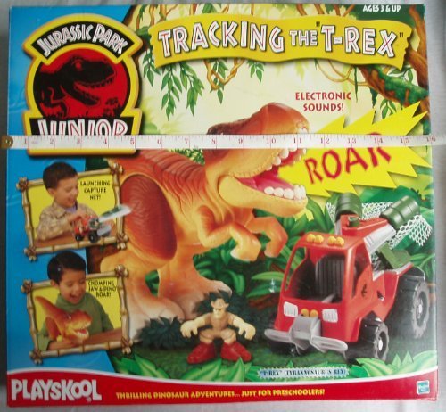 Buy Jurassic Park Junior Playskool Tracking the T-Rex playset (inc ...