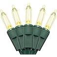 Amazon.com: MULTI-SPARKING Warm White Christmas Lights (11 Feet, 35 ...