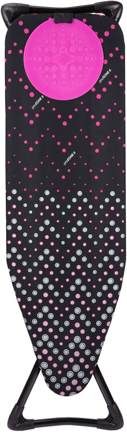 Minky HH40306109K Hotspot Plus Ironing Board, Pink, 122 x 38 cm – BigaMart