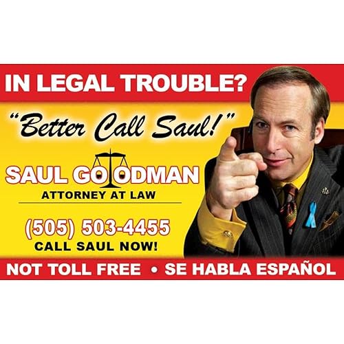Signs 4 Fun Parody ID | Saul Goodman Driver’s License | Fake ID Novelty ...