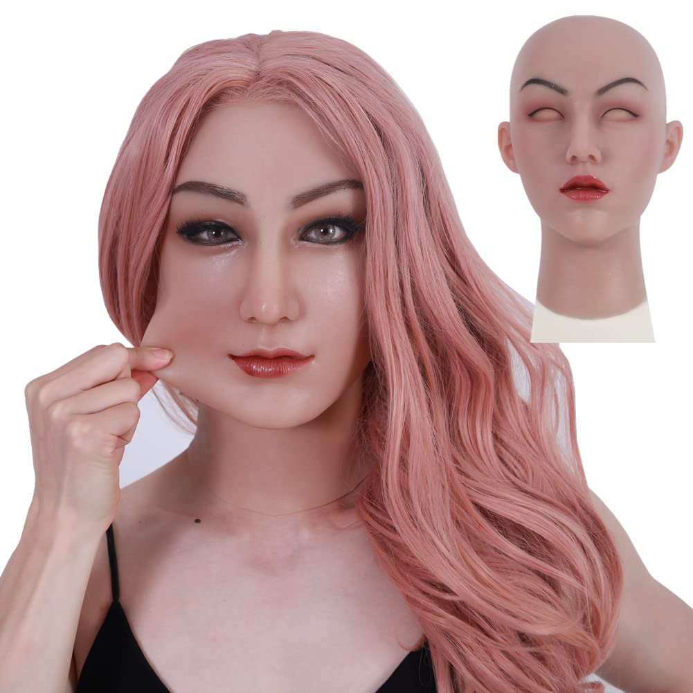 Mua Female Mask, Transvestite Mask, Silicone Mask, Transvestite Mask ...